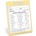 Knock Knock Humorous Apology Note Pad : Who's There Inc.: Amazon.co.uk ...