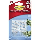 Command Medium Designer Hook, Pack of 2 Hooks and 4 Adhesive Strips ...
