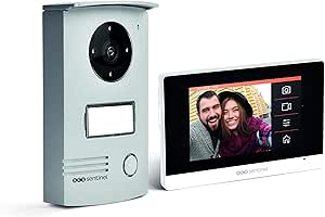 Interphone vidéo Filaire avec Moniteur Extra Plat Tactile 4, 3": Amazon ...