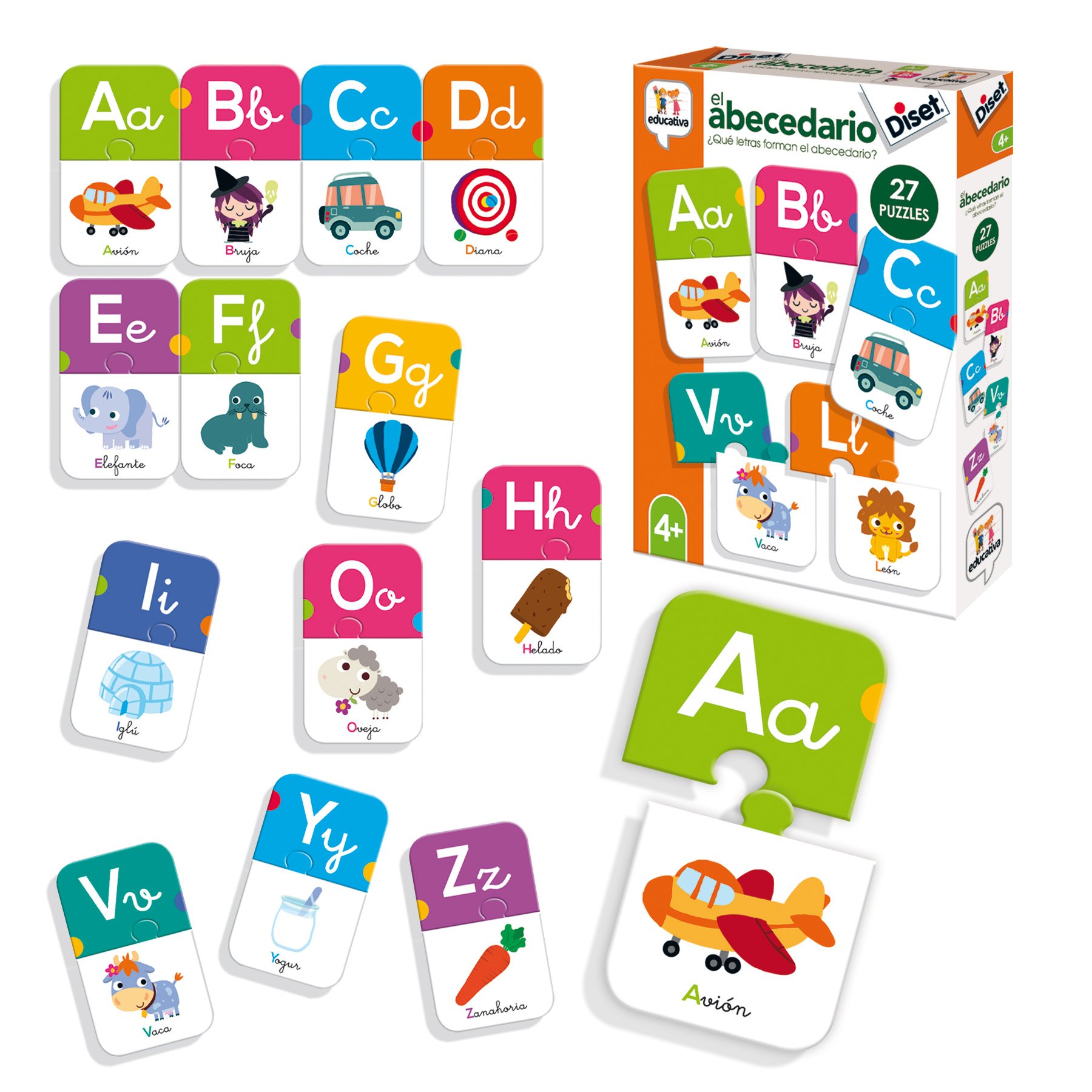 Juguete educativos El Abecedario - Ecoptima