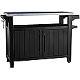 Keter BBQ Side Table Unity XL, Dimensions 134 x 51.7 x 89.6 cm ...