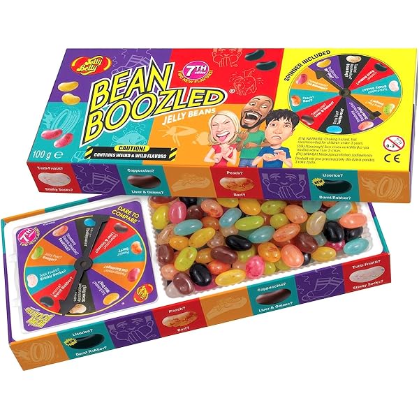 Bean Boozled 3e Editie Buy Jelly Belly BeanBoozled Spinner Game Box