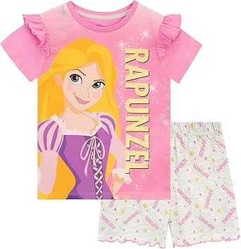 Disney Girls Pyjamas Rapunzel : Amazon.co.uk: Clothing