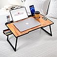 DIVIJA STORE Smart Multipurpose Foldable Laptop Table with Cup Holder ...