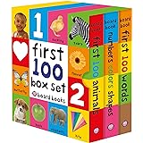 First 100 Box Set: First 100 Words; First 100 Animals; First 100 Trucks ...