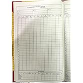 LRS Daily Attendance Time in & Out Register (60 Pages - Pack of 1 ...