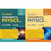 Pradeep's Fundamental Physics for Class 12 (Vol. 1 & 2) Examination ...