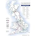 UK Rail Operators Wall Map 2023-54th Edition June 2023 : Amazon.co.uk ...