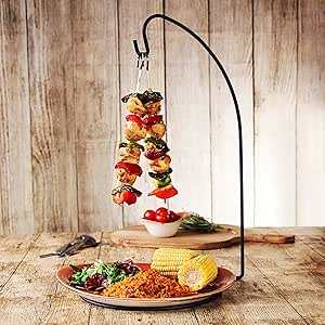 dine@drinkstuff Espetada Hanging Kebab Stand - Set of 2 - Hanging Kebab ...