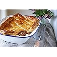 FALCON Oblong Pie Dish WHT 30CM : Amazon.co.uk: Home & Kitchen