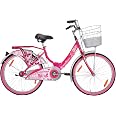 Buy Hero Miss India Gold 24T Utility Bicycle for Girls/Women with Front ...