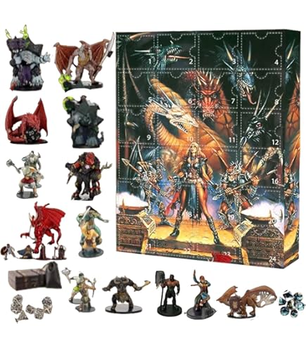 Dungeons And Dragons Gifts Dungeons & Dragons Advent Calendar 2025 ...
