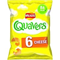 Walkers Quavers Cheese Multipack Snacks, 6x16g : Amazon.co.uk: Grocery