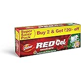 Buy Dabur Red Gel Ayurvedic Toothpaste - 600g (150g x 4) | Reduction in Bad Breath, Plaque ...
