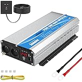 Convertisseur 24v 220v camion transformateur de tension 3500w pur sinus onduleur 24v 220v avec ...