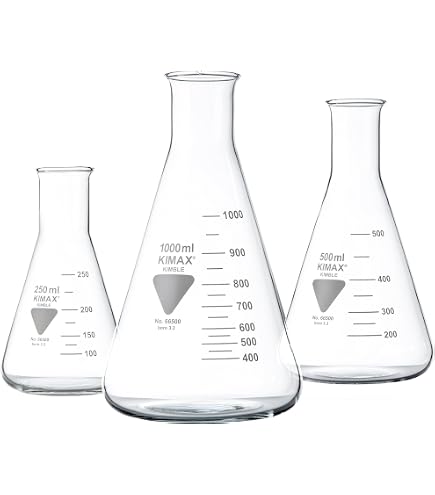 Erlenmeyer Flask Narrow Neck With Rim With Witeg Logo Witeg