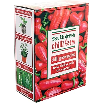 Chilli Growing Kit from the chilli experts at the South Devon Chilli ...