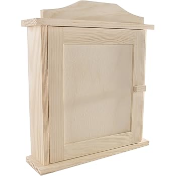 Wooden Wall Mounted Key Box: Amazon.co.uk: Kitchen & Home