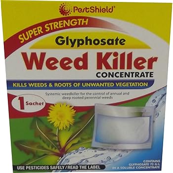 Super Strength Glyphosate Weed Killer Concentrate (1 Sachet): Amazon.co ...
