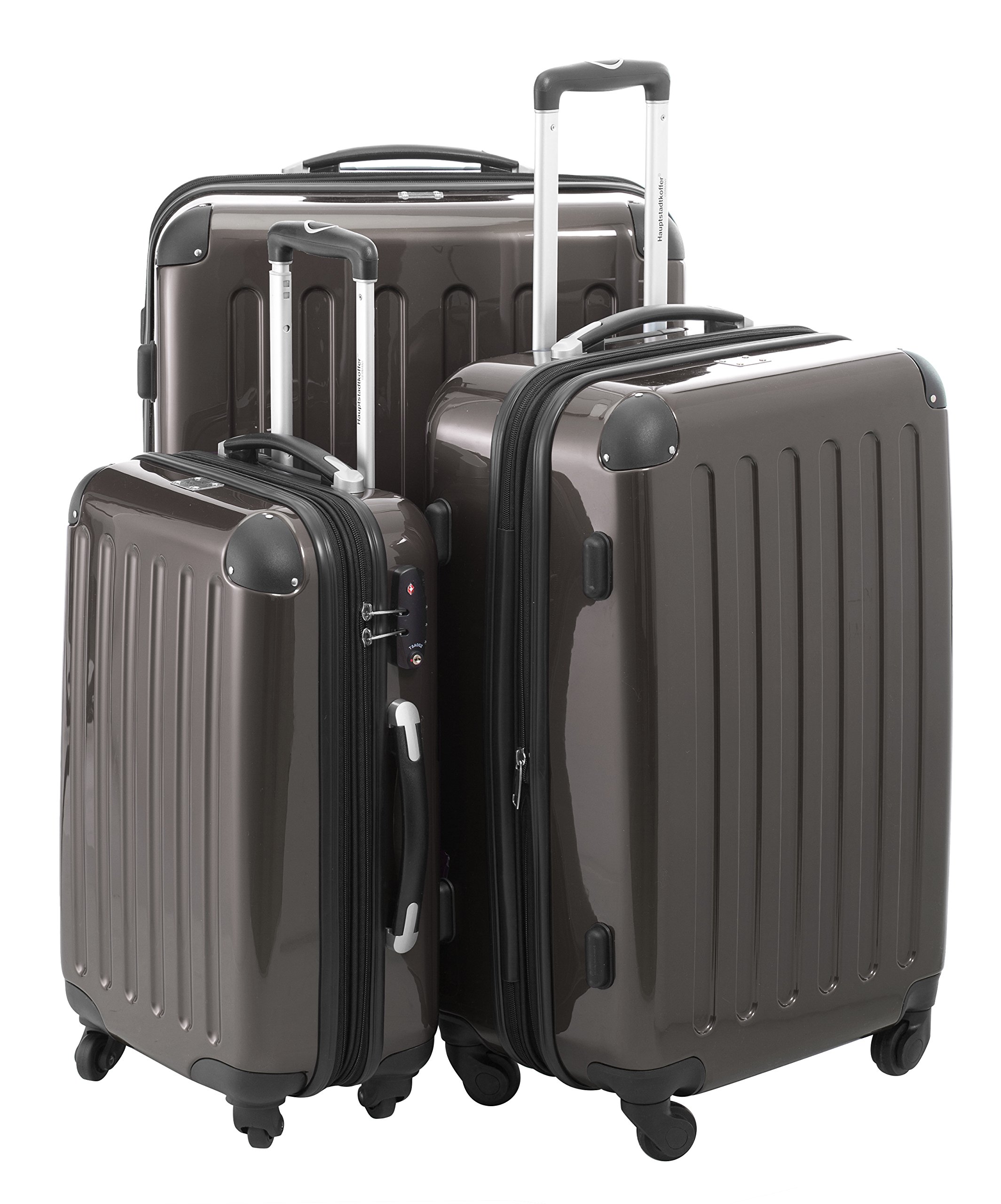 I I Hauptstadtkoffer - Alex - 3er-Koffer-Set Trolley-Set Rollkoffer ...