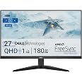 Dell G2725D 27" QHD (2560x1440) Gaming Monitor, 180Hz, IPS, 1ms, AMD ...