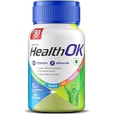 Health OK Multivitamin with Natural Ginseng, Taurine power, Daily ...