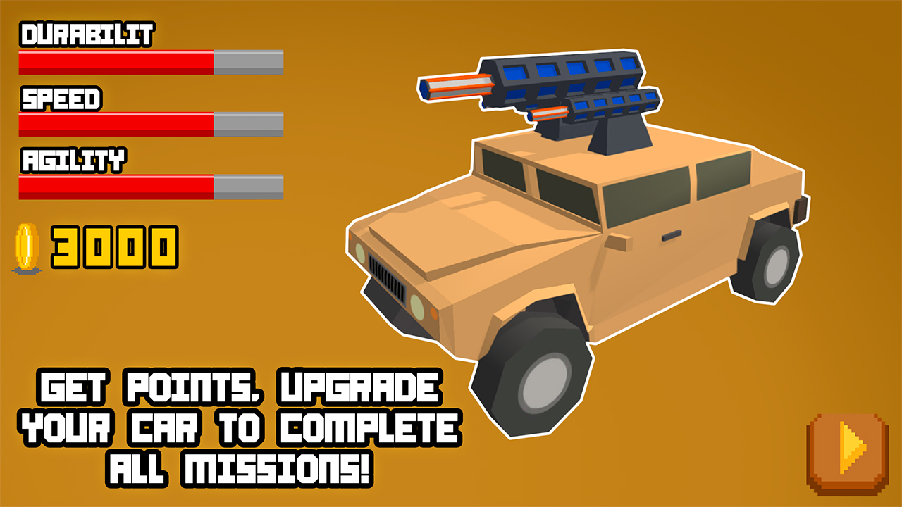 Pixel Road of Combat 3D: Machine Gun Simulator | Death Race Shooting ...