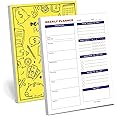 PG Creations A4 Size Daily Planner Writing Note Pad, One Side Ruled ...