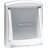 Cat Mate 4-Way Locking Cat Flap for Large Cats and Small Dogs, Easy ...