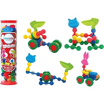 Interstar Rings 18 Piece Construction Set: Amazon.co.uk: Toys & Games