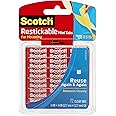 Scotch Restickable Tabs, 12.7mm x 12.7mm (R103) - 1 pack, 72 tabs per ...