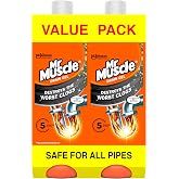 Mr Muscle Drain Unblocker, Sink & Drain Cleaner, Fast Acting Heavy Duty ...