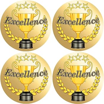 32 Congratulations Award Seal Stickers for Recognition Awards and ...