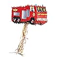 Amscan 9902906 - Pull-Pinata Fireman Sam Papier / Plastik 49,8 x 20,5 x ...