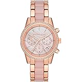 Michael Kors Damen Analog Quarz Uhr mit Edelstahl Armband MK6622 ...