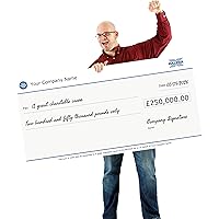 Presentation Bank Cheque | Charity Promotional Bank Cheque | Promo ...