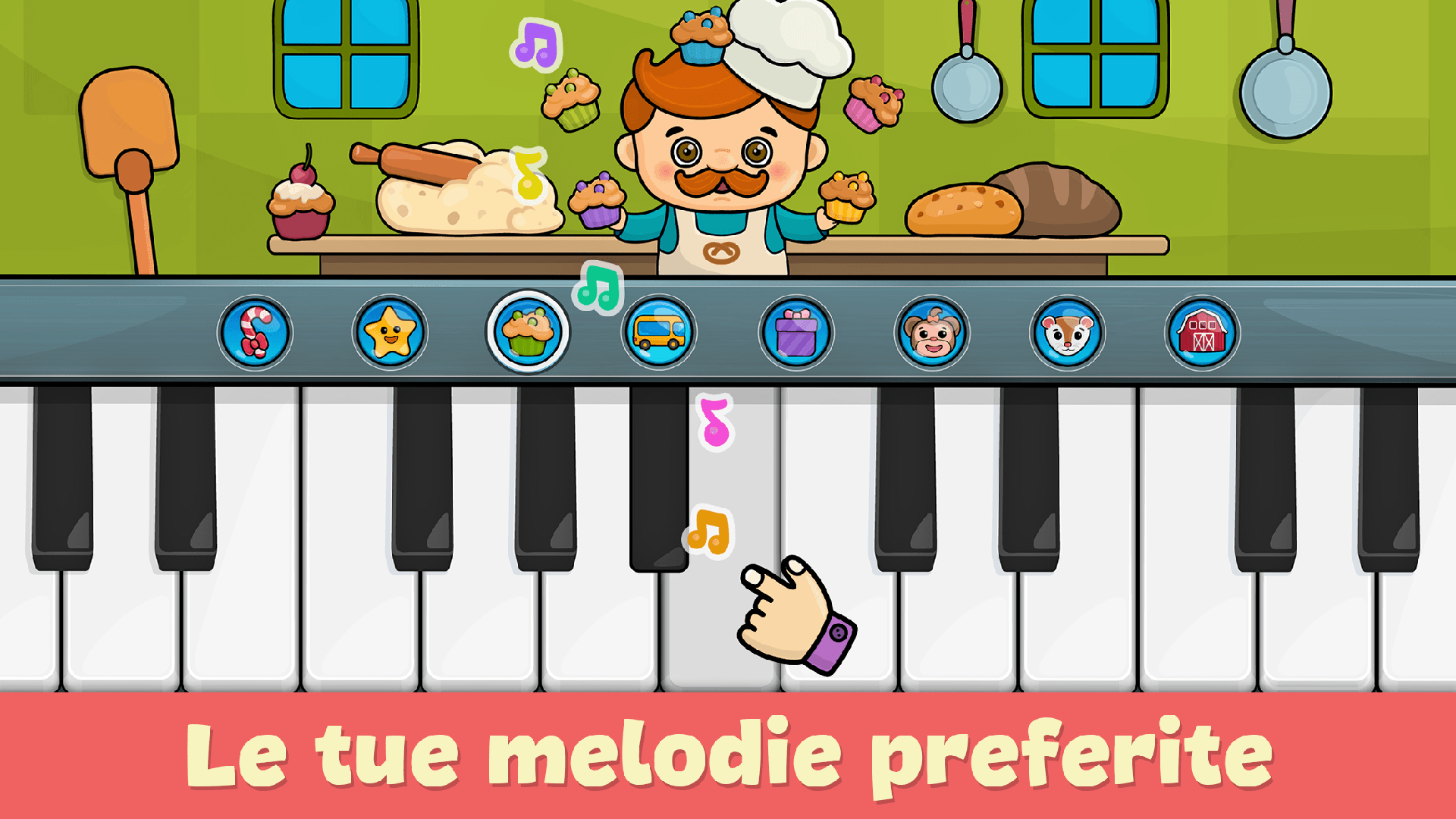 Piano per bambini – giochi per bambini 2 - 5 anni : Amazon.it: App e Giochi