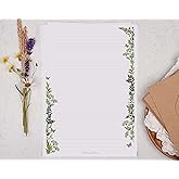 Making Meadows A4 Luxury Writing Paper Set Floral Flower Design (20 ...