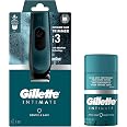 Gillette Intimate Tondeuse Pour Homme I3 + Stick Anti-Frottement Pour ...