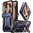 Poetic Spartan Case for Motorola Moto Razr 50 Ultra 2024,[Kickstand][Hinge Protection], Full ...
