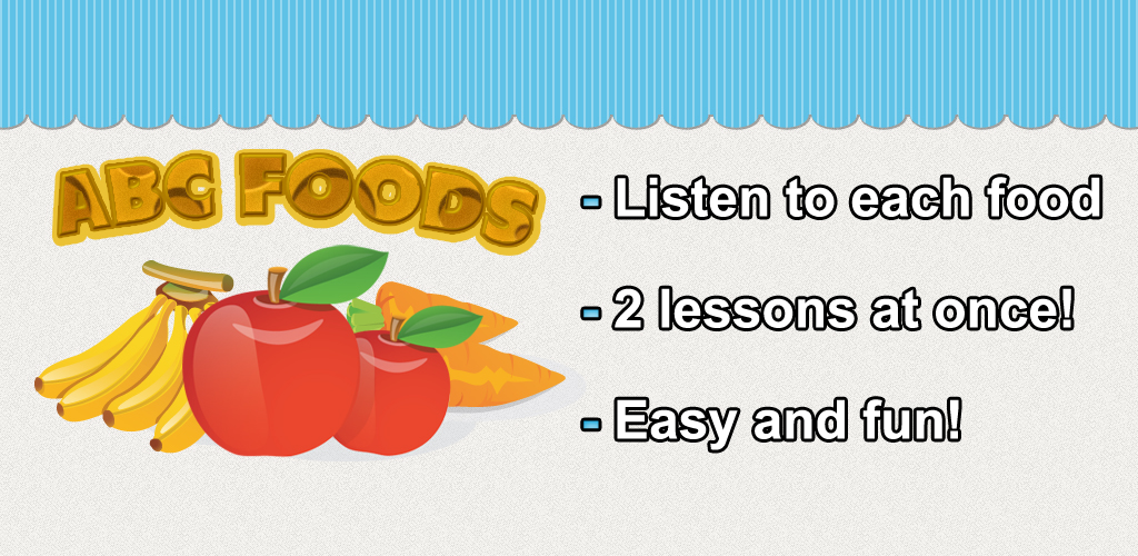 ABC Foods - Learning Baby Toddler Apps: Amazon.co.uk: Appstore for Android