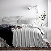 The Linen Yard Hebden Double Duvet Cover Set, Cotton, Pecan : Amazon.co ...