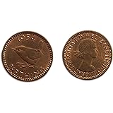 1949 GB George VI British farthing coin for collectors/Almost ...