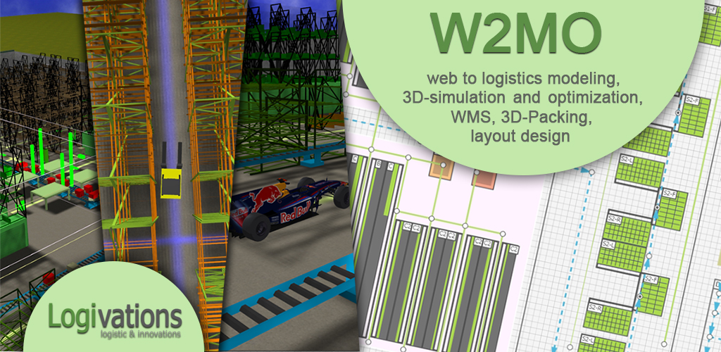 W2MO: Logistics Design, Optimization, WMS, 3D: Amazon.de: Apps für Android