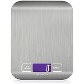SKY-TOUCH Digital Kitchen Scale Multifunction Food Scale, Touch Button ...