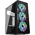 Amazon.in: Buy FRONTECH NICO Gaming Cabinet/Computer Case with HD Audio ...