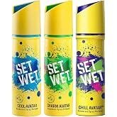Buy SET WET Deodorant Spray Perfume Cool, Charm & Mischief Avatar for ...