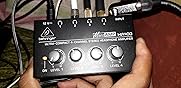 Behringer HA400 Microamp 4 Channel Stereo Headphone Amplifier: Amazon ...