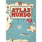 Atlas del mundo. Libro de actividades: Explora el mundo con un lápiz ...
