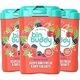 Bin Buddy Citrus Bin Freshener Powder 450g, Pack of 3 - Leaves Your Bin ...